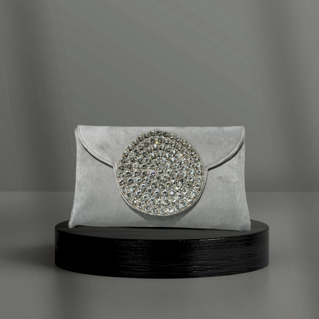 VELVET STONE ENVELOPE – Harsha's Glam Clutches – Elevate Your Elegance ...